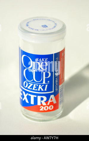 One Cup Ozeki Sake Stock Photo - Alamy