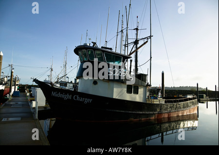 Fishing fleet Neah Bay, Washington, USA Stock Photo - Alamy