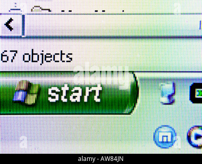 Microsoft Windows XP Start button Stock Photo - Alamy