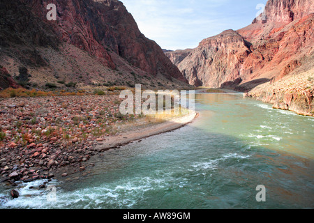 Big Bend, Colorado River, near Lake Powell, Utah, Arizona, USA Stock ...