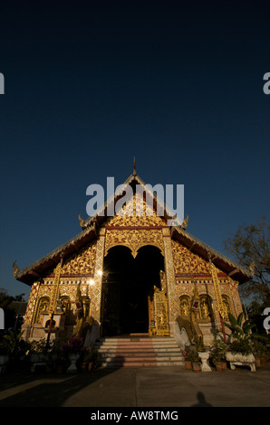Wat Jet Yot in Chiang Rai Thailand Stock Photo - Alamy