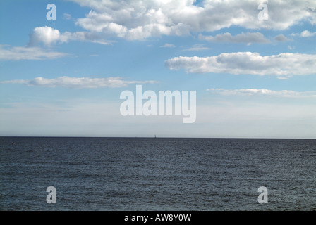 A storm brewing of the English Channel in Hove, East Sussex Stock Photo ...