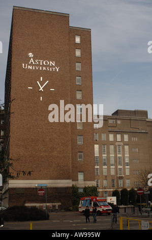 Aston University main building Birmingham UK Stock Photo - Alamy