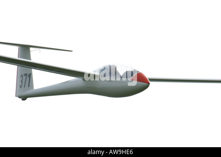 A high performance LS7 glider soaring in ridge lift Stock Photo - Alamy
