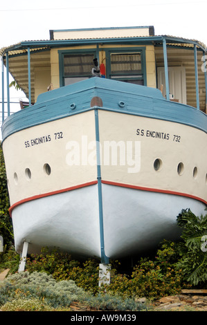 Boat Houses in Encinitas California, USA Stock Photo - Alamy