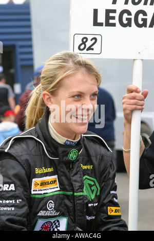 Fiona Leggate BTCC driver Stock Photo - Alamy