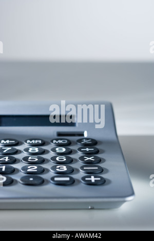 Closeup shot of a calculator Stock Photo - Alamy