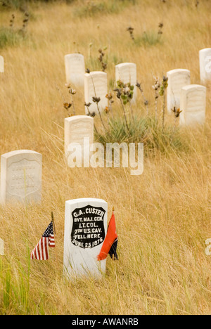 Custer's Last Stand Monument at Little Bighorn Battlefield National ...