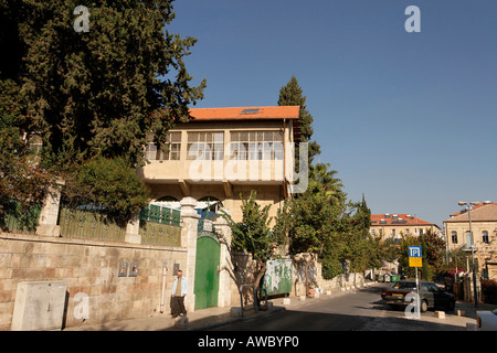 Israel Jerusalem Musrara or Morasha neighborhood was built in the years ...