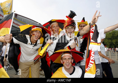 Germany supporters cheer in support of their team during the FIFA World ...