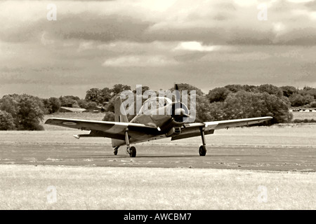 1950s British RAF Percival Proctor advanced training aircraft Stock ...