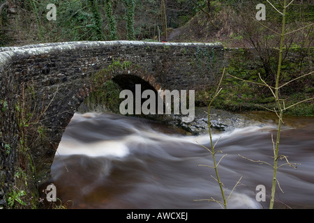 Old Burton Bridge in Burton upon Trent, river Trent Stock Photo ...