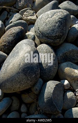 Round River Rocks Stock Photo - Alamy