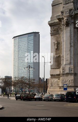 Pirelli Tower, Milan. Architect: Gio Ponti, Pier Luigi Nervi, Fornaroli ...