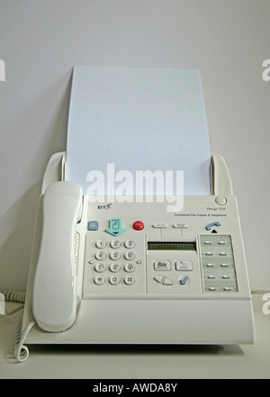 office telephone fax and answering machine Stock Photo - Alamy