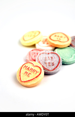 Marry Me LOVE HEARTS Stock Photo - Alamy