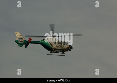 German Police helicopter Stock Photo - Alamy