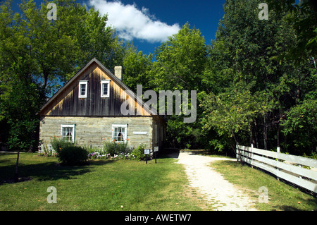 The historic Hochfeld House at The Mennonite Heritage Village in ...