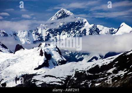 Scenic view of Mount Fairweather, Glacier Bay National Park Stock Photo ...