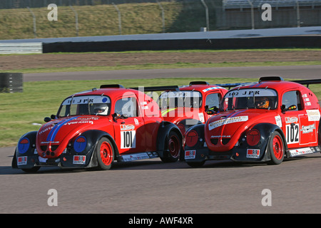 Fun Cup VW Beetles racing Stock Photo - Alamy