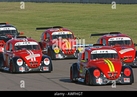 Fun Cup VW Beetles racing Stock Photo - Alamy