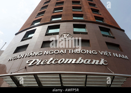 Vietnam, Hanoi,Vietcombank Building Stock Photo - Alamy