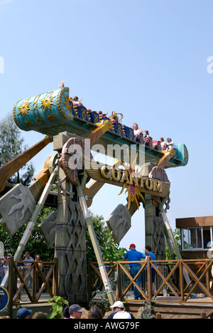 Quantum. Thorpe Park Theme Park, Surrey, England, UK. Pleasure park and ...