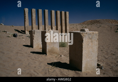 Temple of Bilquis (Awwam), Marib, Yemen Stock Photo - Alamy