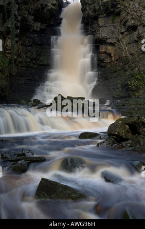 Whitfield Gill Force near Askrigg Wensleydale North Yorkshire England ...