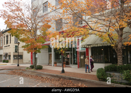Decatur, Al, Alabama, Downtown, Historic Bank Street, Old Decatur Stock ...