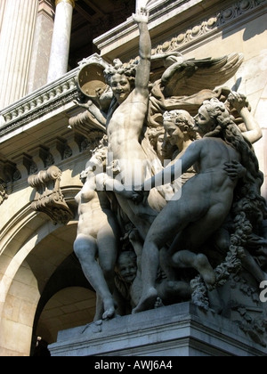 Statues at Paris Opera Stock Photo - Alamy