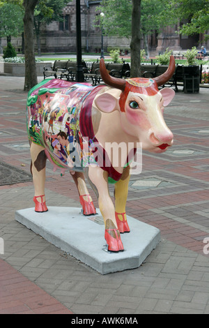 Matilda designed by Natasha Sazonova in Copley Square Park and part of ...