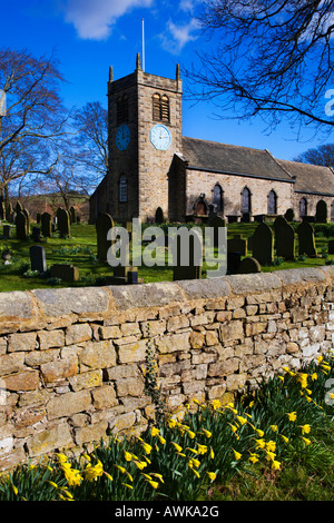 Church of Saint Peter. Addingham, West Yorkshire, England, United ...