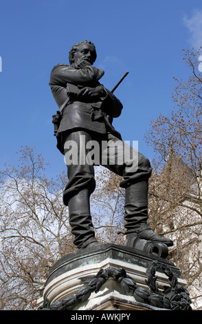 Statue of Major-General Charles Gordon (1833 - 1885) famous for ...