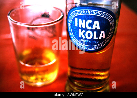 Soda drink Inca Cola, coca cola, fanta, sprite Stock Photo - Alamy