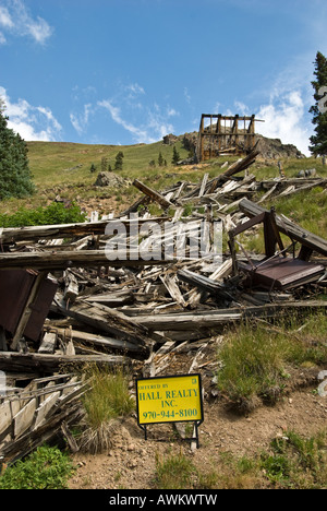 Cinnamon Pass sign, Alpine Loop Scenic Byway outside Lake City,Colorado ...