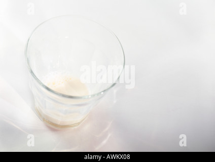 empty milk glass Stock Photo - Alamy