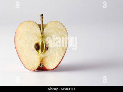 Cross-section of apple Stock Photo - Alamy