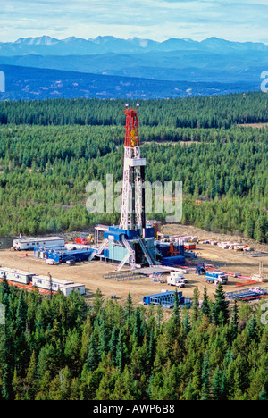 Crude oil exploration, Alberta, Canada Stock Photo - Alamy