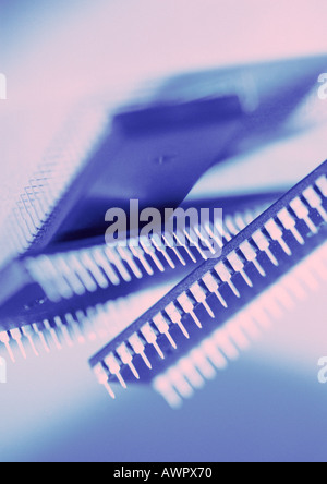 Microprocessors and microchips of computer and electronic equipment on ...