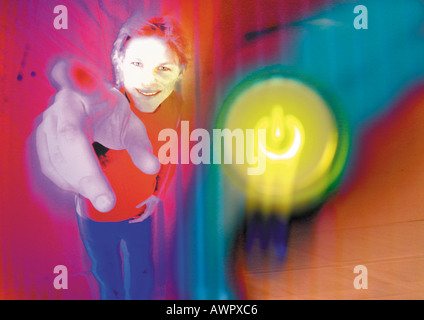 Toward Digital Colors Stock Photo - Alamy