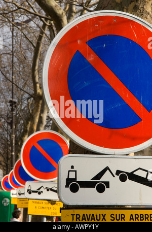 paris street signs and indication in the city intra muros, Place ...