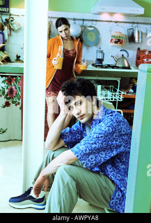 Man exasperated holds hand to his head ca. 1936 Stock Photo - Alamy