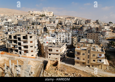 Greek orthodox monastery Sednaya Saidnaya Syria Arabia Middle East old ...