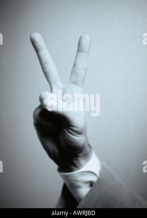 Businessman Making Hand Gestures, close up of hands Stock Photo - Alamy