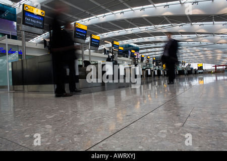 check in desks in terminal A of Orlando International airport MCO ...