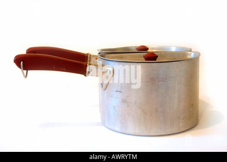 Swan split saucepans. Divided saucepans. Two half saucepans that use ...