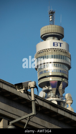 CCTV Camera Tower Stock Photo - Alamy