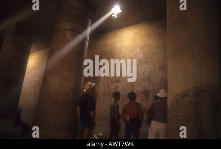 Ancient Egyptain Temple Of Abydos Stock Photo - Alamy