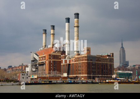 The Con Edison 14th Street Power Plant and distribution facility ...